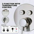 RELIAFLO Push Button Shower System in Polished Chrome - V83967-01 ...