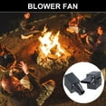 Small 12V Electric BBQ Blower Fan with Variable Speed Controller ...
