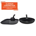 Imusa 4 Piece Ceramic 10" Fry Pan and 10.5" Griddle Set with Cooking ...