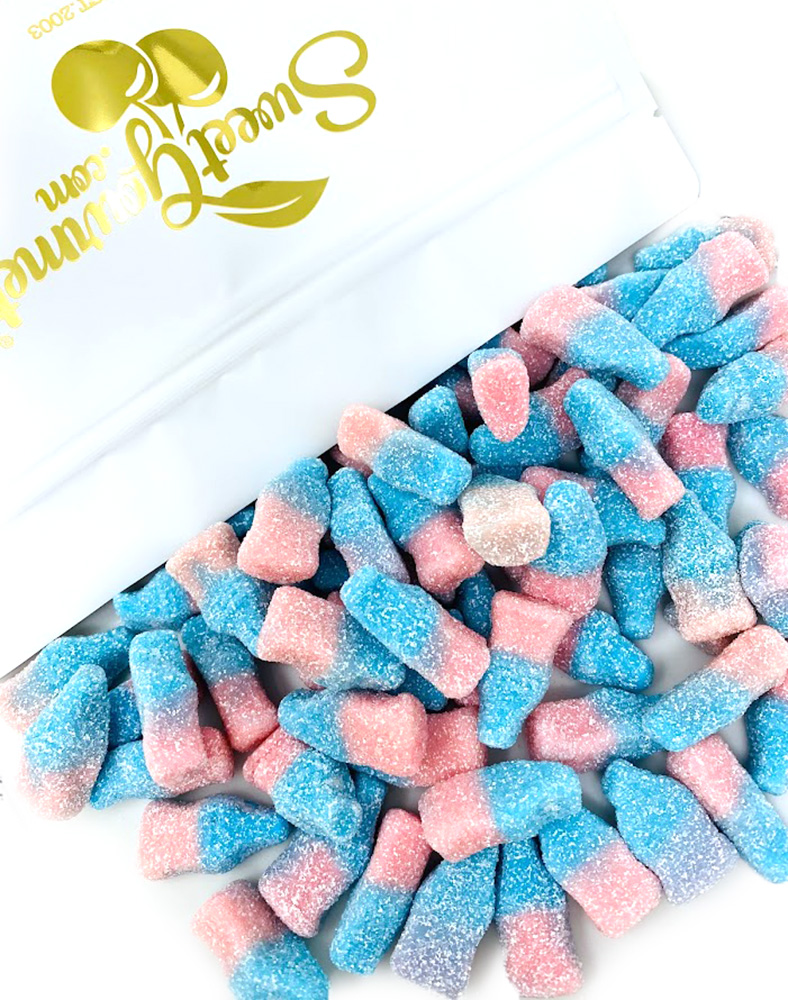 SweetGourmet Baby Pink-Blue Bottles Gummy Candy | 3 Pounds - Walmart.com