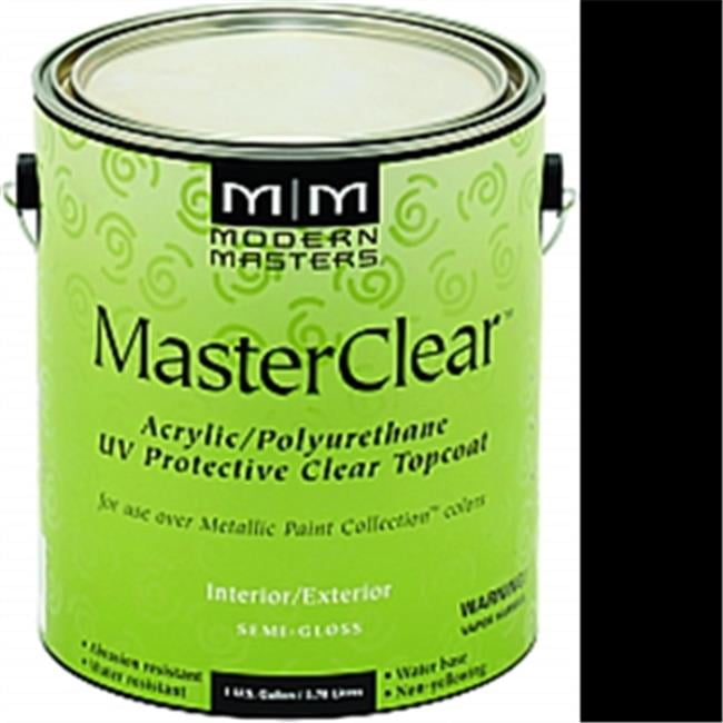 MODERN MASTERS ME662 1 Gal. Semi Gloss Master Clear Metallic Topcoat ...