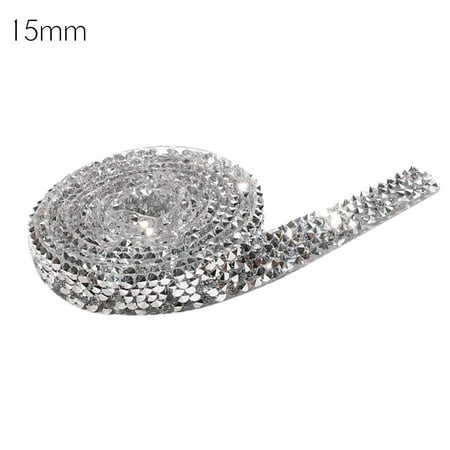 Plastic Rhinestone Wedding Banding Ribbon Sparkling Craft Sparkling ...