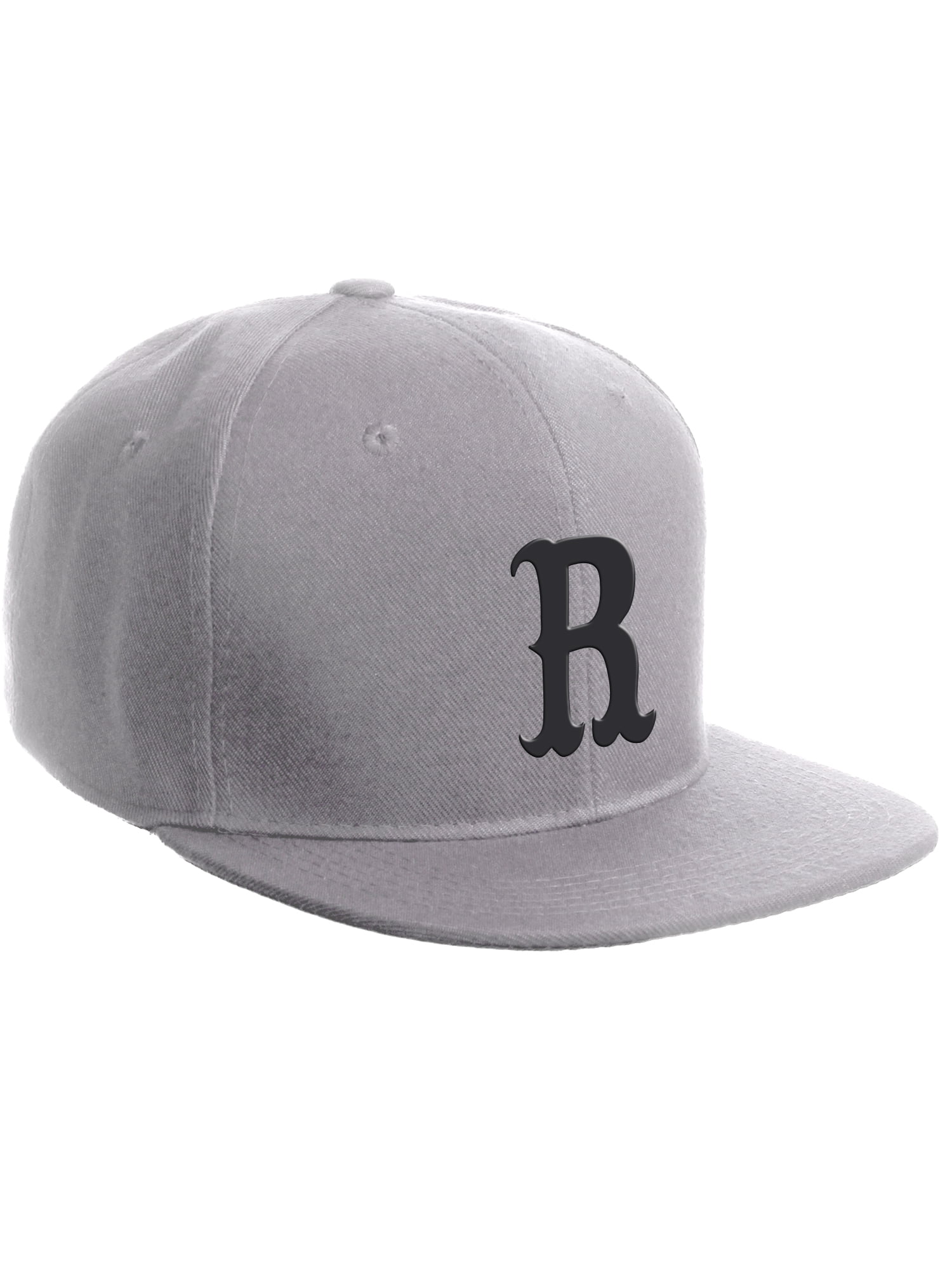 Daxton Classic Snapback Flat Bill Visor Vintage Custom Number Letter ...