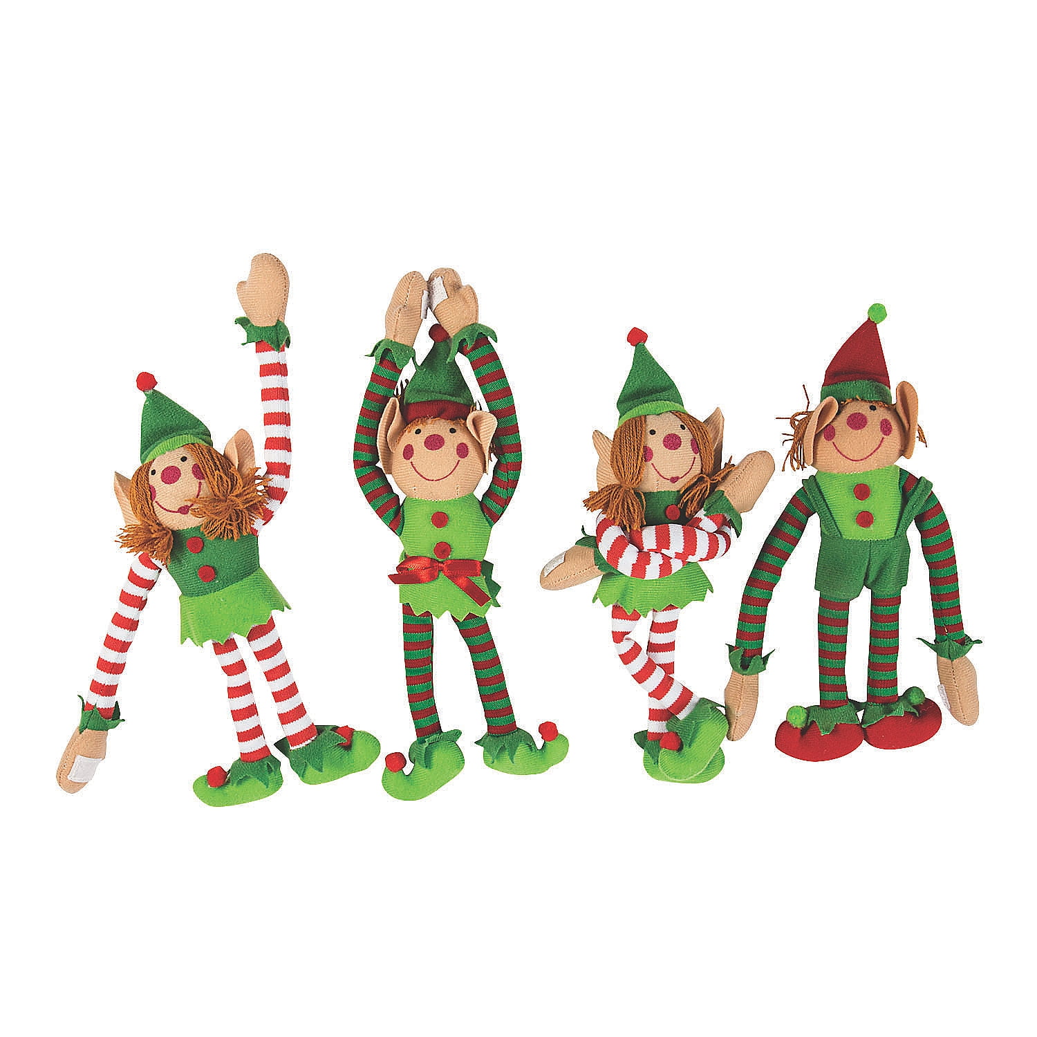 Long Arm Plush Elves - Toys - 12 Pieces - Walmart.com