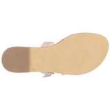 Gallery Seven Tri-Strap Slide Sandals for Women - Walmart.com