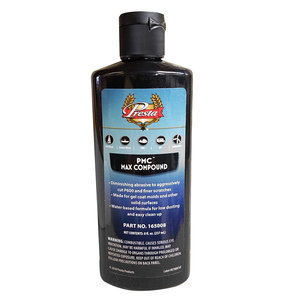 Presta 165008 8 oz PMC Max Complete Compound - Walmart.com