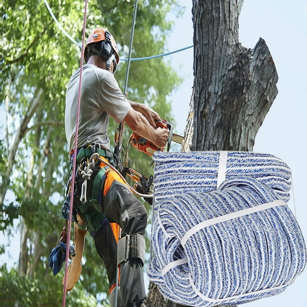 hostic Arborist Rope 3 4 Inch by 100Feet 24 Strand High Strength Tree Rope for Flagpole Halyard Clothesline Camping Sailing Swings Walmart Business Supplies