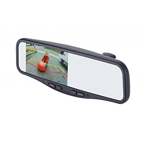 Echomaster PMM-4322-COM-PL 4.3" Mirror Monitor with Adjustable Parking ...