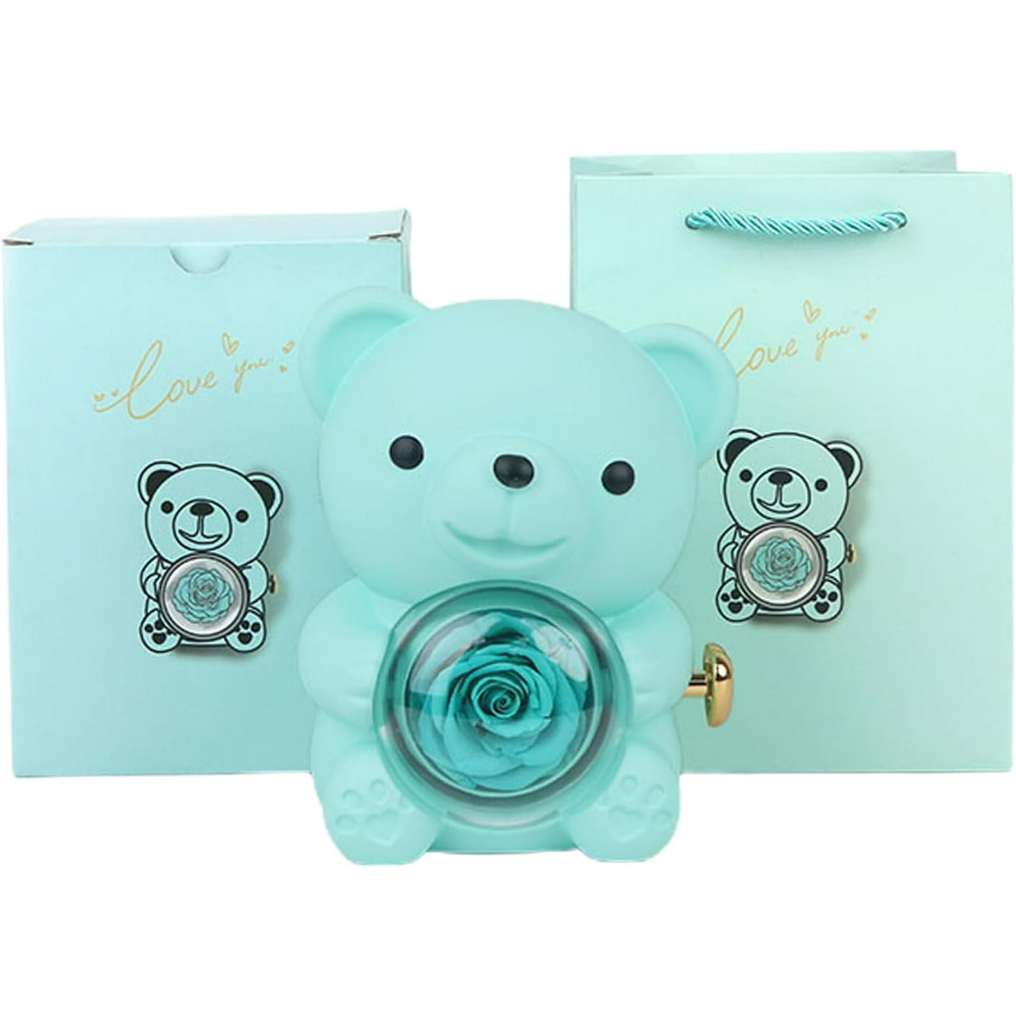 Click here for Nobrand Rosee Bear Box - Preserved Real Rosee Bear... prices