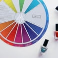Wheel Colour Chart The Color Gradient Paint Board Mixed Guide Tool ...