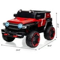 EastVita 12V Ride on Car FL-3588 Off-Road Vehicle Ride on Toy 25W*2 4 ...