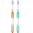 Colgate Wave Toothbrush, Ultra Compact , Soft (Colors Vary) - Pack of 2 ...