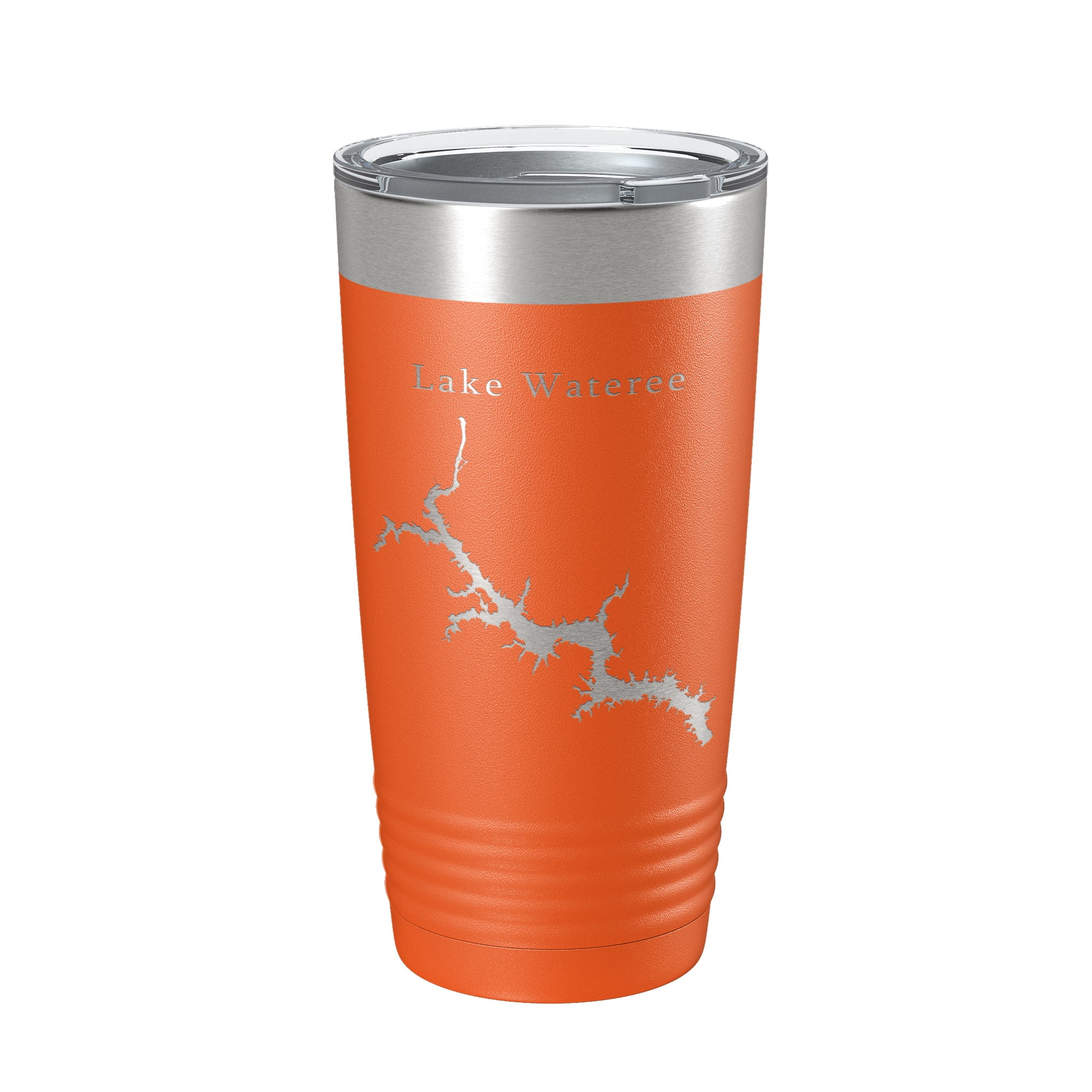 Lake Wateree Stumpy Pond Map Tumbler Travel Mug Insulated Laser ...