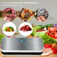 NutriChef PKVS18SL Automatic Food Vacuum Sealer, Electric Air Sealing ...