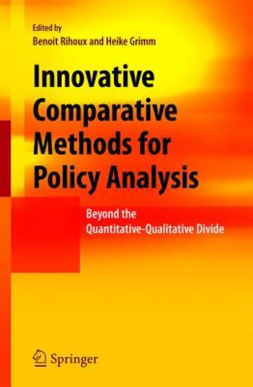 Pre-Owned Innovative Comparative Methods for Policy Analysis: Beyond ...
