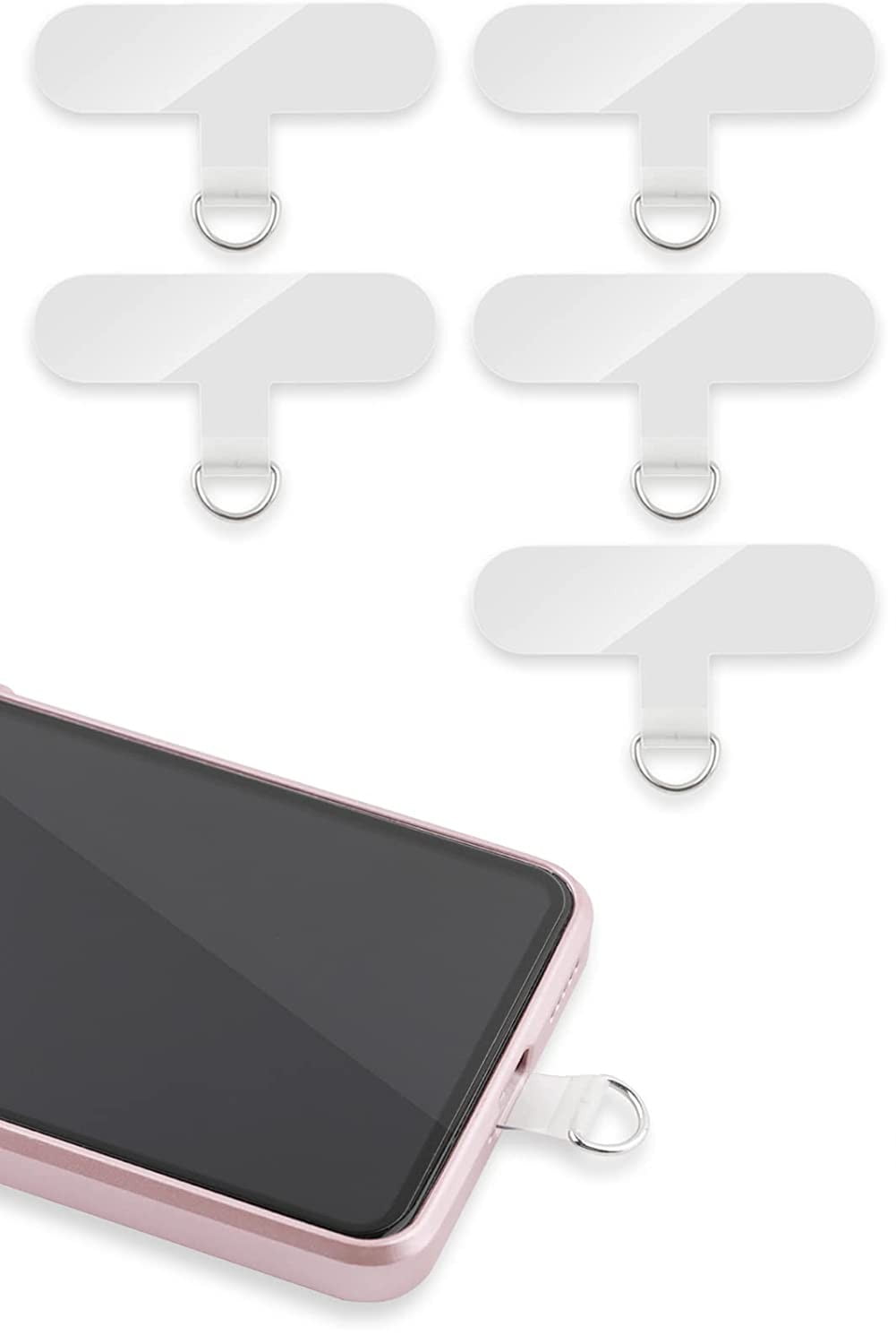 6 Pcs Cell Phone Tether Tab, Happon Crossbody Phone Strap Tether Tabs ...