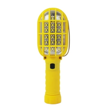 Hyper Tough 200 Lumen Hand Held Work Light, Yellow, Black, Model 3502 ...