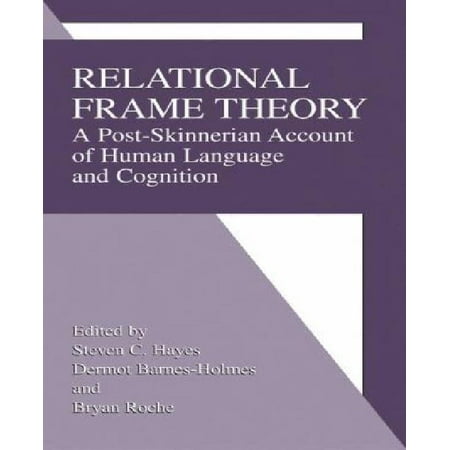Relational Frame Theory, A Post-Skinnerian Account Of Human Language ...