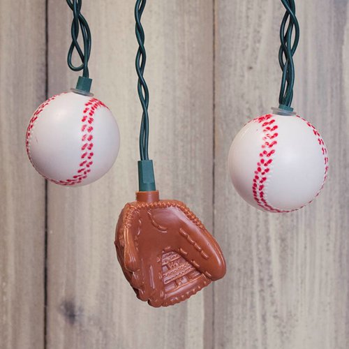 Baseball String Lights