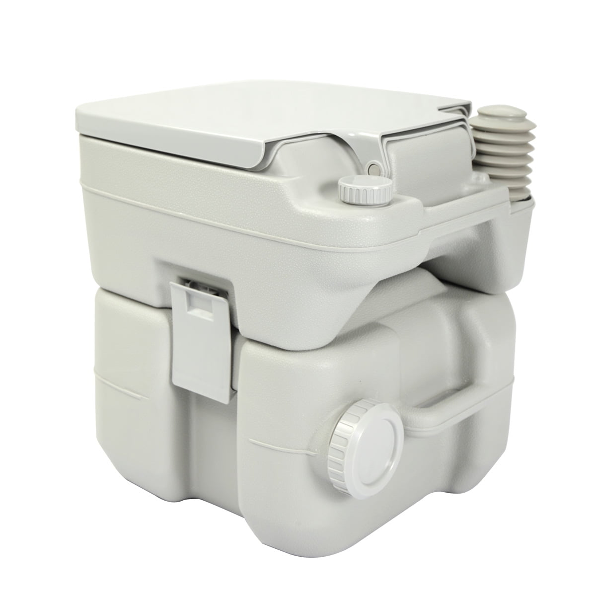 Jaxpety Portable Toilet, 20L/5.28 Gallon Outdoor Commode with ...