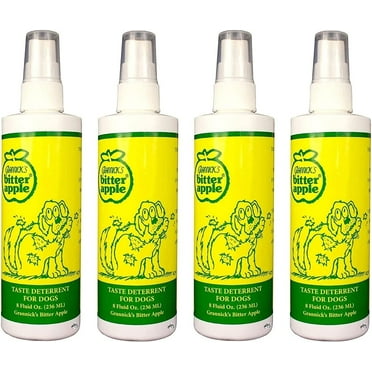 Grannick's Bitter Apple Spray 8 oz Taste Deterrent for Dogs to ...