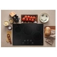 GE 30 Inch Built-In Knob Control Electric Cooktop - Smooth Kitchen ...