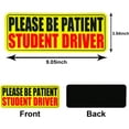 Student Driver Magnetic Car Sticker – Reflective, Reusable, and Weather ...