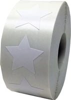 White Star Stickers, 1 Inch in Size, 500 Labels on a Roll - Walmart.com