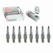 6 pc NGK 4074 Racing Spark Plugs for AR2593 AR2594 AR51 Ignition Wire ...