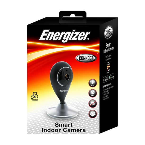 Energizer Connect WI-FI Smart Indoor Camera Home Security IOS & Android ...