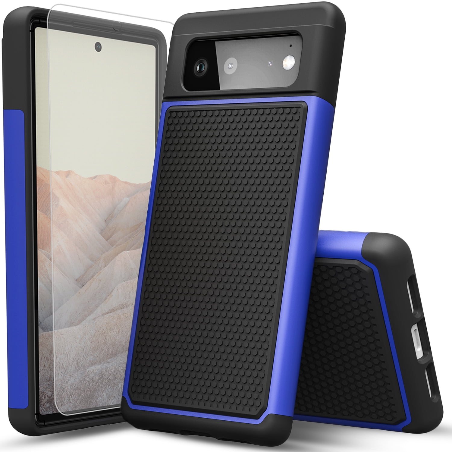 Google Pixel 6 Case, [Not Fit Pixel 5], Military Grade 6 Feet Drop Test ...
