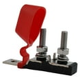 DAMIFU Double Terminals Fuses Block Marine Battery Fuses Holder 30-500A ...