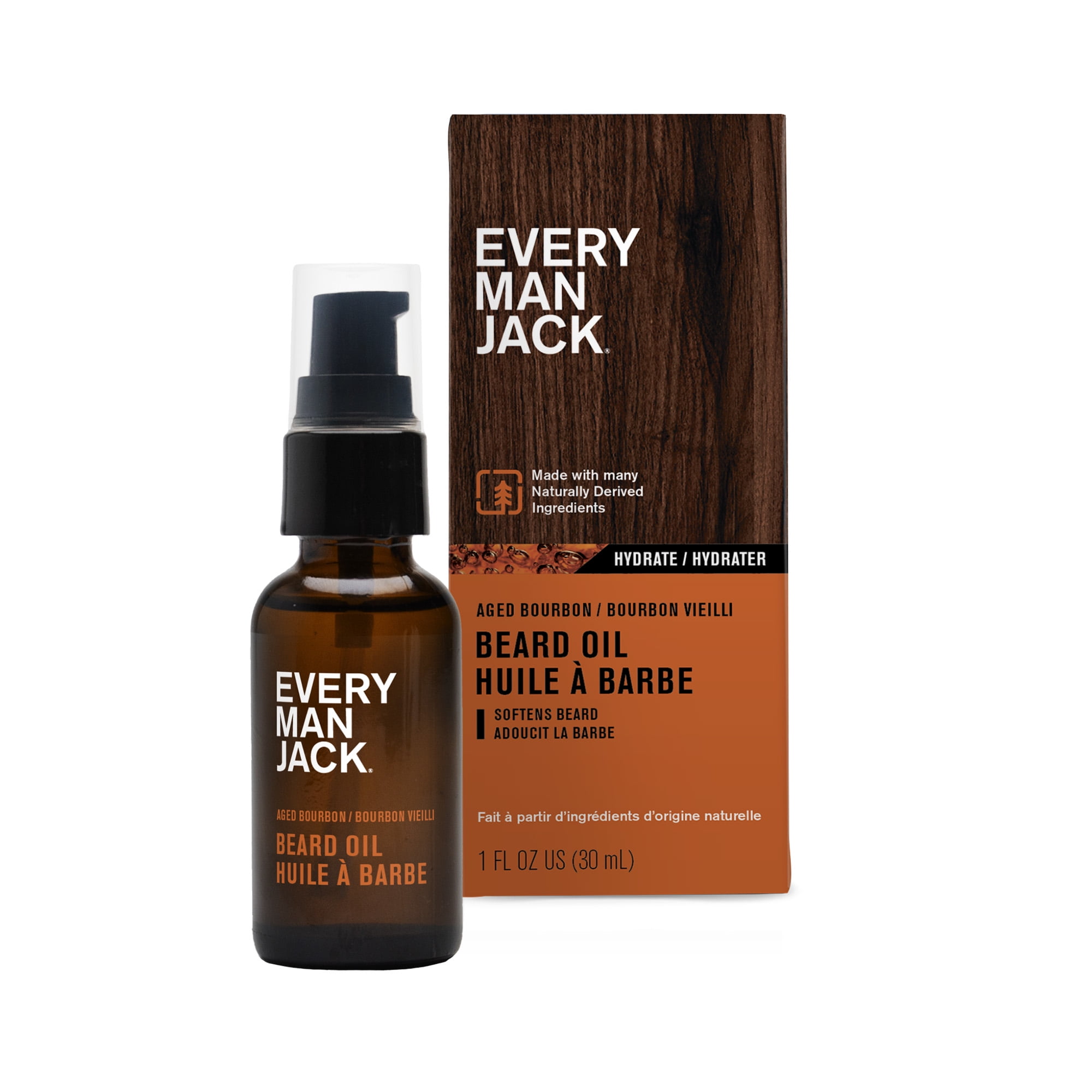 Click here for Every Man Jack Beard Oil  Aged Bourbon 30ml prices