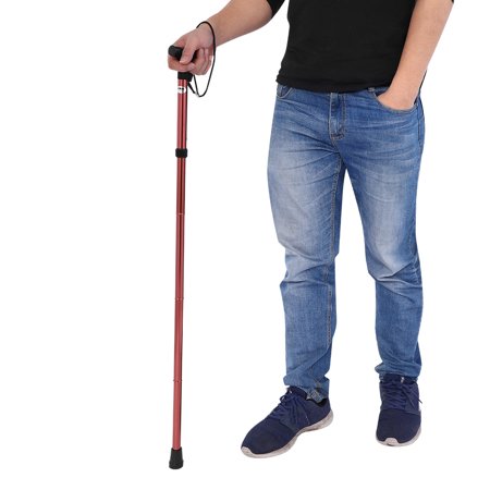 Mountaineering Cane,Aluminium Alloy Telescopic Lightweight Metal Cane ...