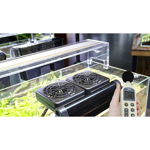 Aquarium Chiller Fan Adjustable Aquarium Cooling Fan Fish Tank Cooling ...