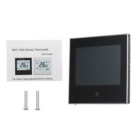 LCD Display Smart Thermostat Room Heater Temperature Controller, Water ...