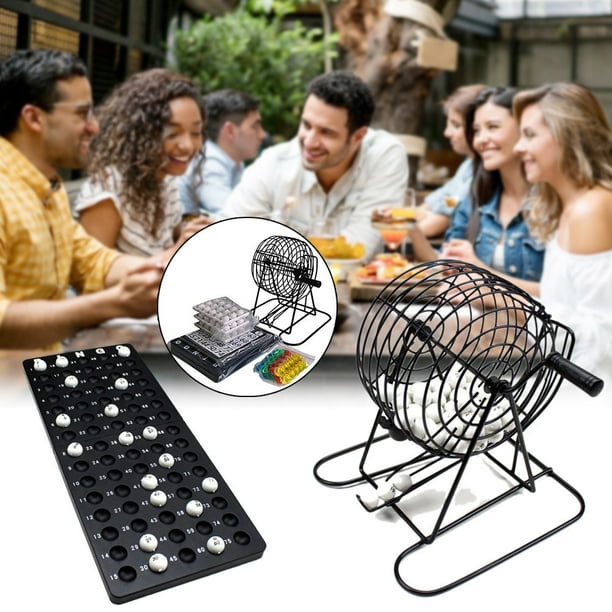 Deluxe Game Set With Cage Balls Cards And Chips - Walmart.ca