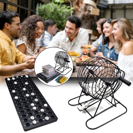 Deluxe Game Set With Cage Balls Cards And Chips | Walmart Canada