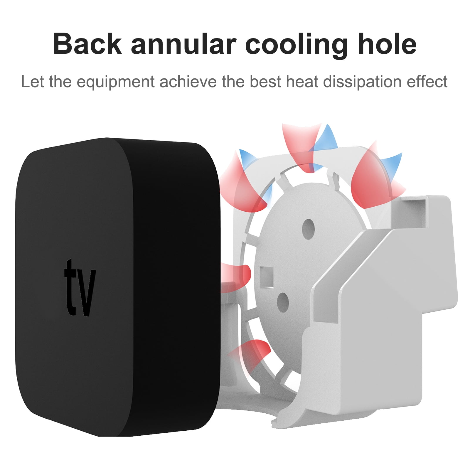 Buy Shengtu Set Top Box Holder Universal Wall Mount Media Player Stand ...