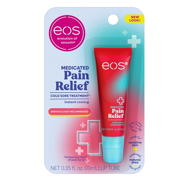 Bálsamo labial eos Medication The Fixer, 10 ml, para reparar los labios ...