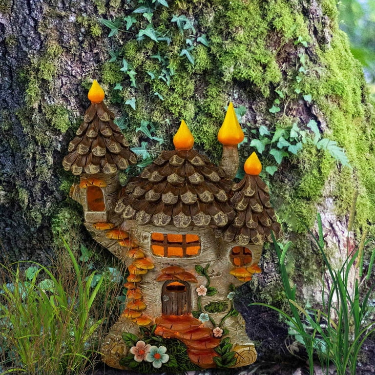 Miniature Fairy Garden Tree House