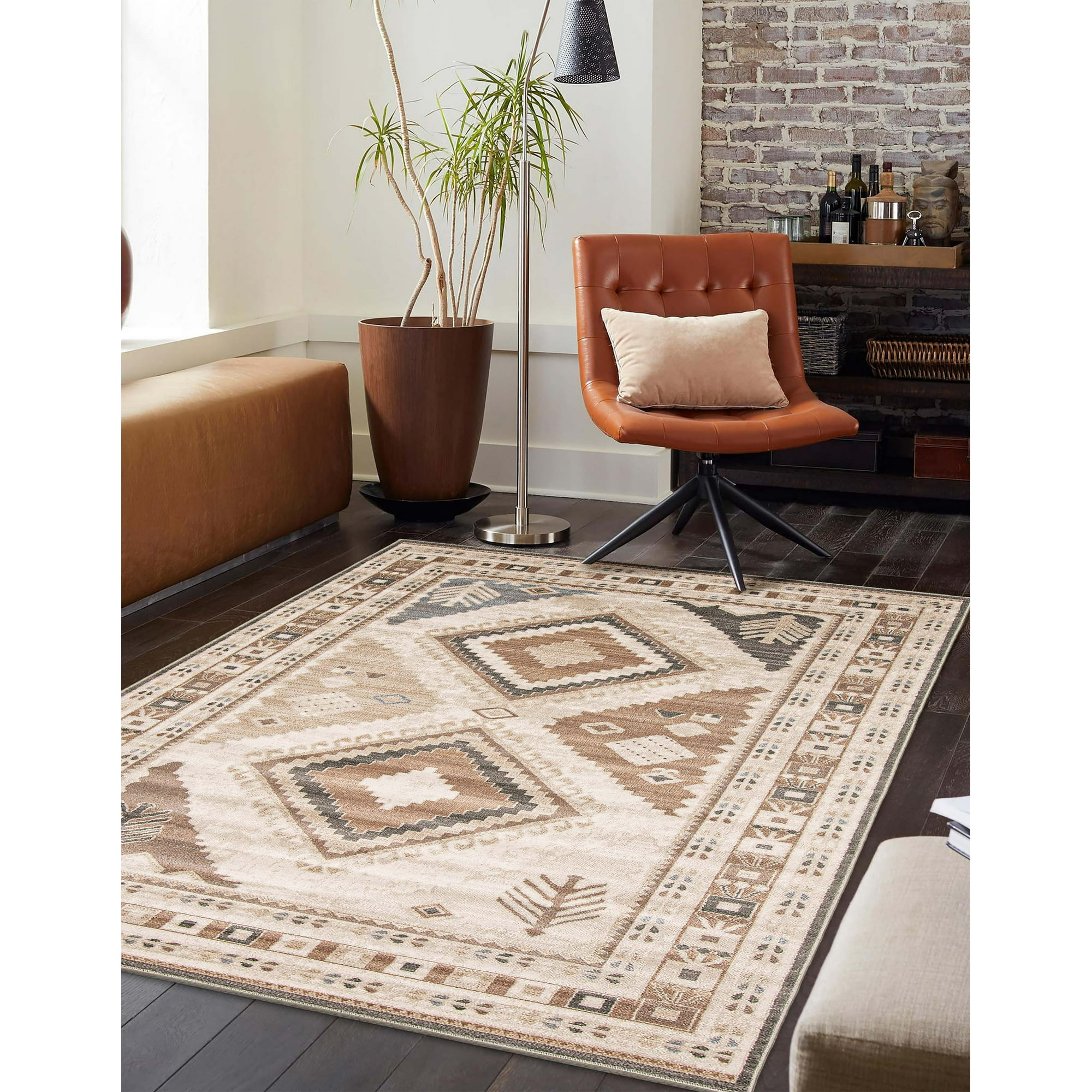 Click here for Ecarpet Lia Tribal Area Rug For Living Room  Bedro... prices