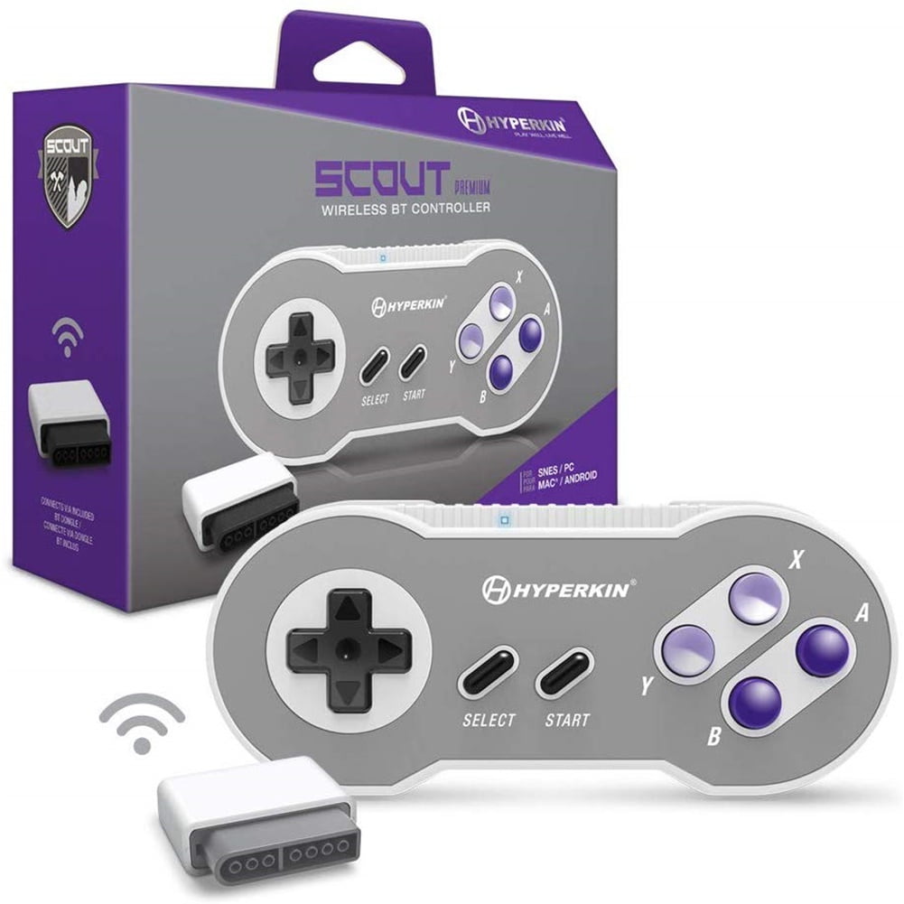 Hyperkin Scout Premium Wireless Bluetooth Controller SNES/PC/Mac ...