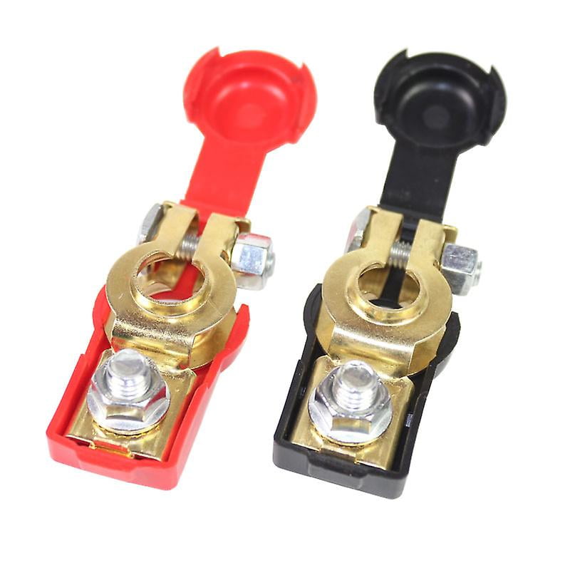 Battery Terminal Clips Negative And Positive Bottle Clips Copper Stake ...