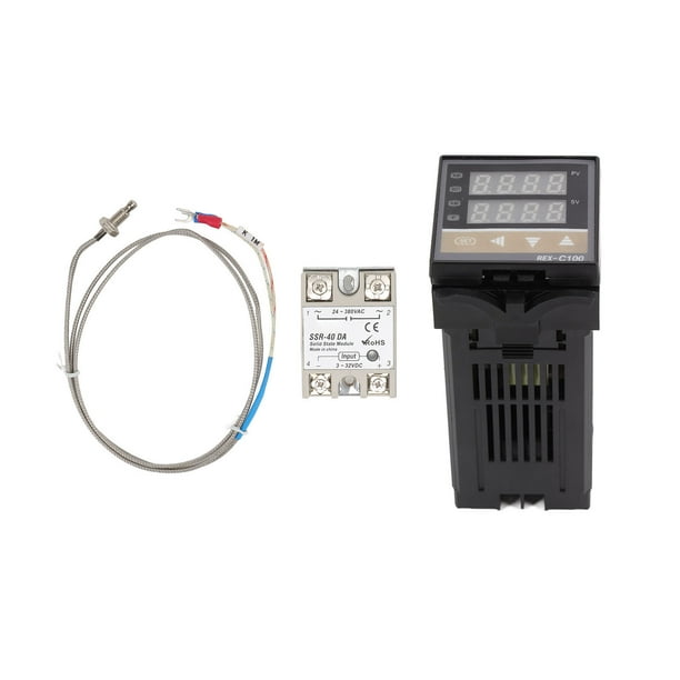 Temperature Controller Kit,3Pcs PID Temperature Controller Chemical Industrial Supplies ...