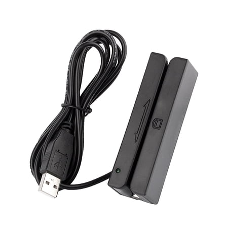 Magnetic Card Reader Magnetic Card Stripe Card Reader 3 Tracks Card ...