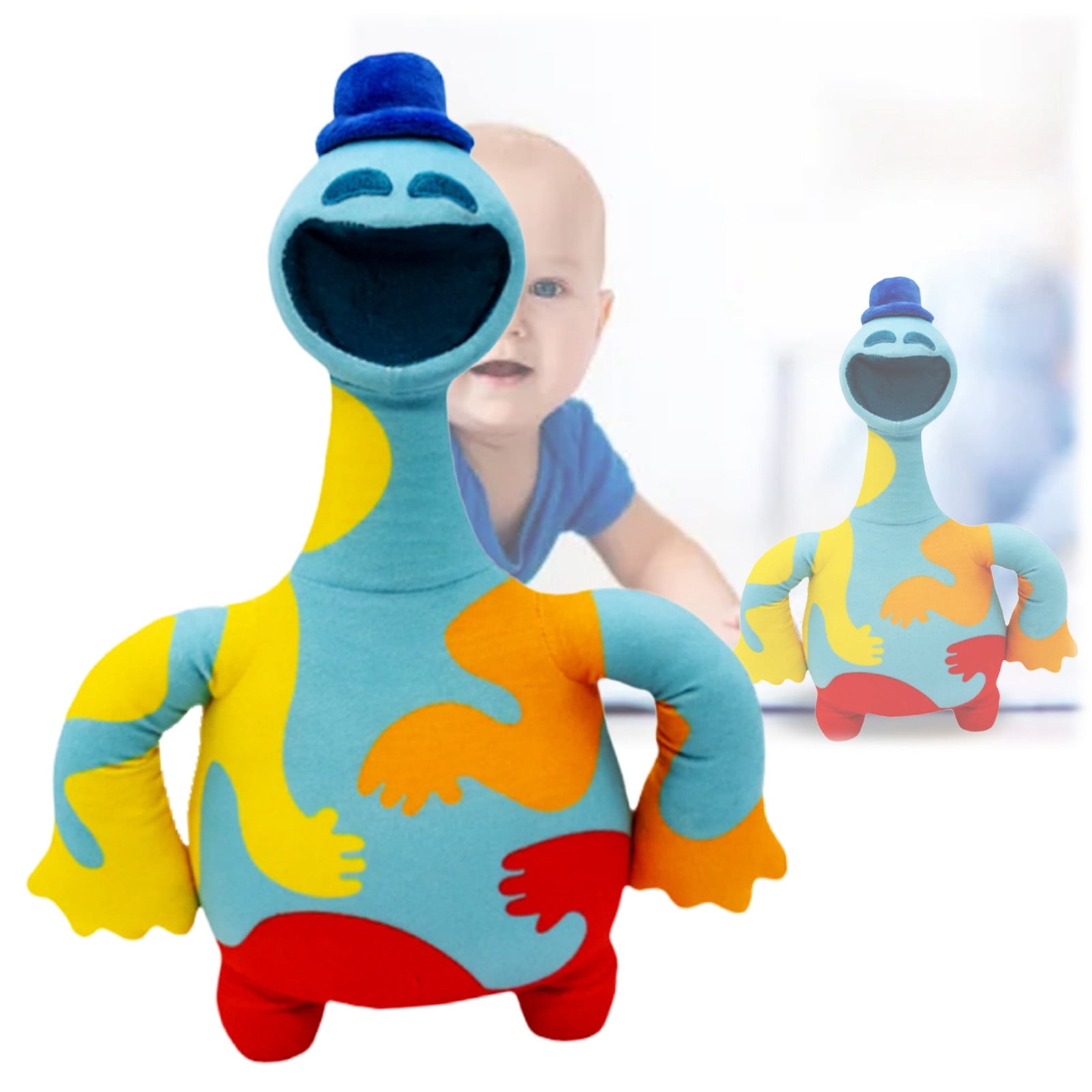 Click here for Huanglei Blue Man Toy Blue Handed Man Stuffed Toy... prices