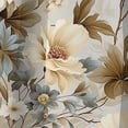 Designart "Ethereal Flourishing Rococo II" Floral Blackout Curtain ...