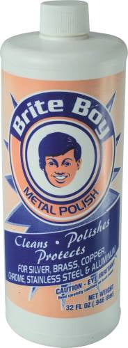 BRITE BOY METAL POLISH QUART - Walmart.com