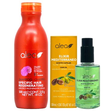 Alea Elixir Mediterraneo Olive Moringa And Argan Oil Hair Oil 4.2oz ...